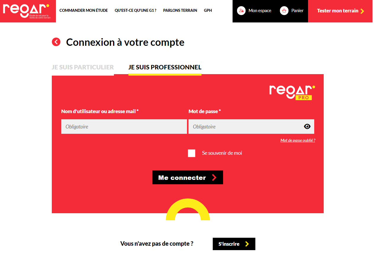 Regar Pro, l'étude G1 simplifiée pour les professionnels